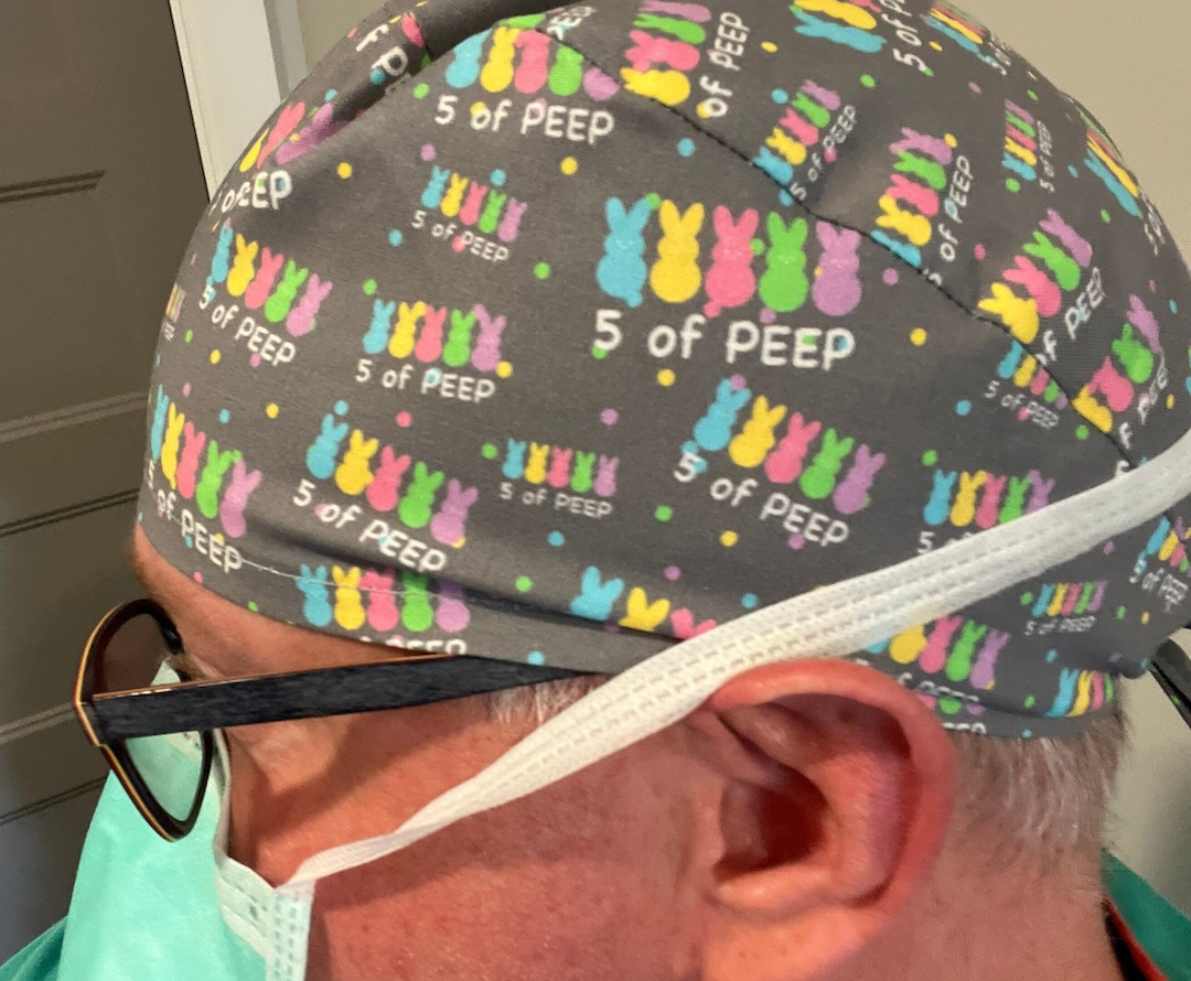 5 of PEEP Scrub Cap: Anesthesia Humor Surgical Hat - Etsy