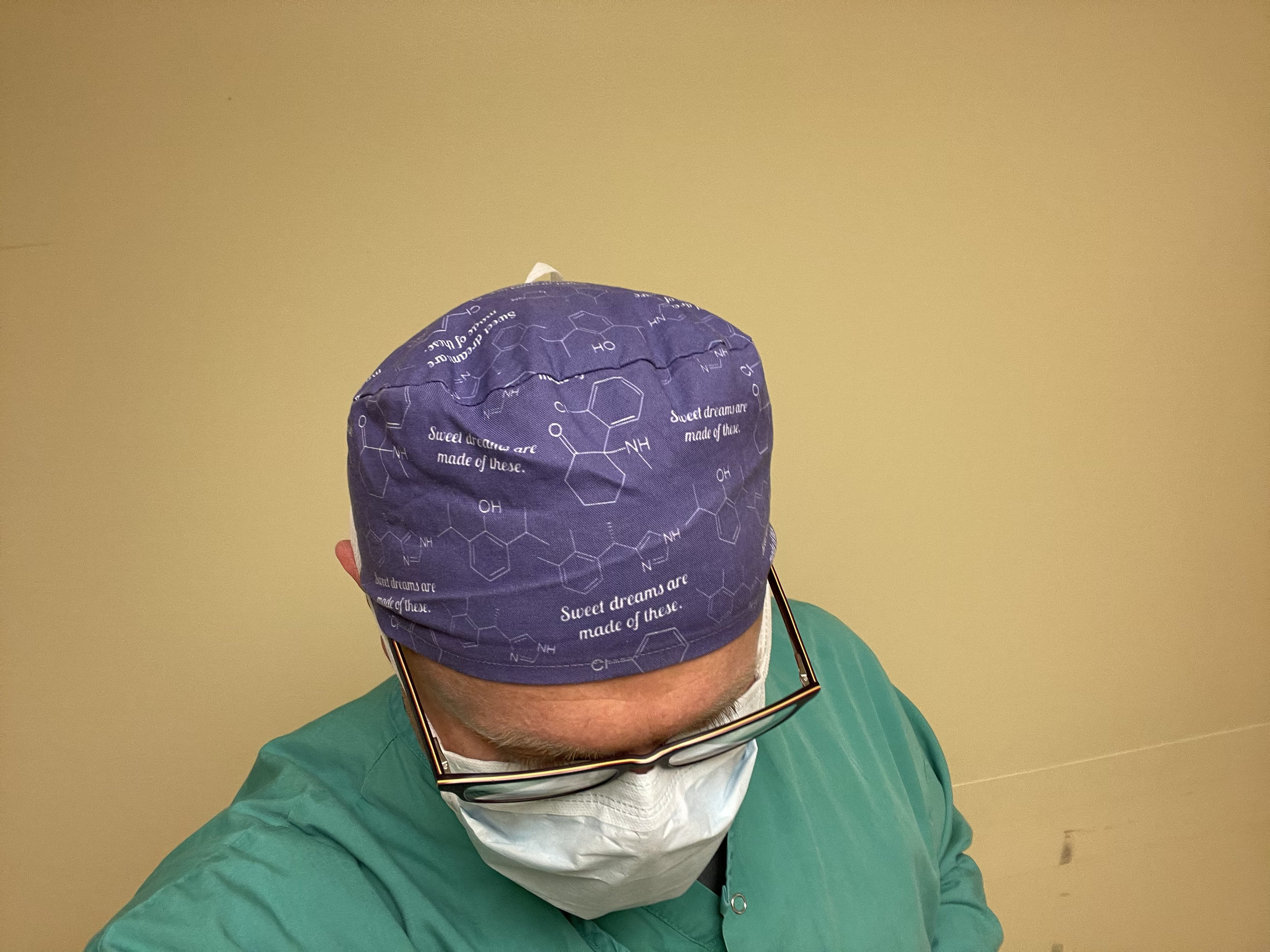 Scrub Cap, Surgical Scrub Hat, Anesthesia Humor, CRNA Gift, Ketamine ...