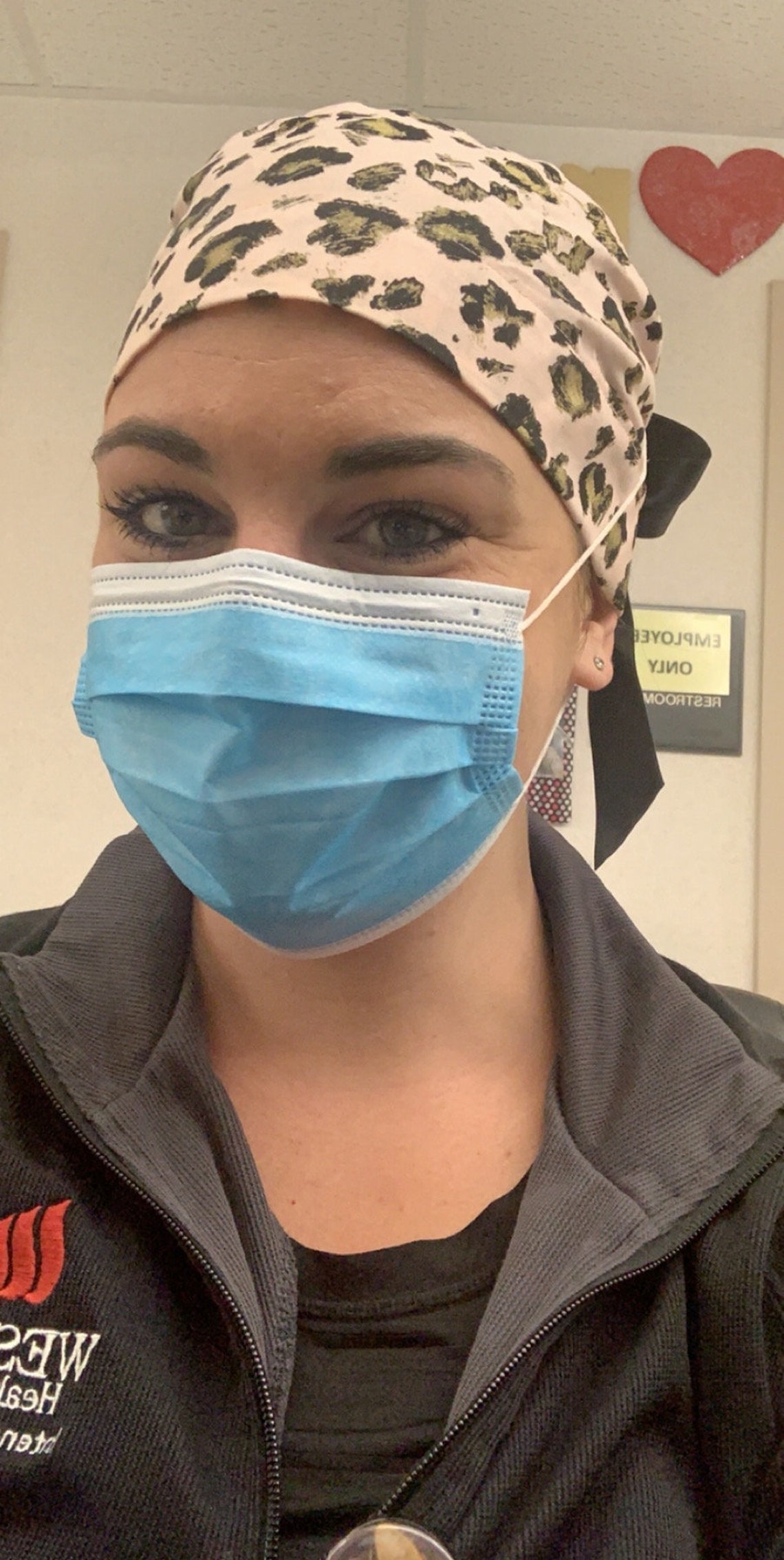 Pink Leopard Scrub Cap Scrub Hat Surgical Scrub Hat Surgery - Etsy