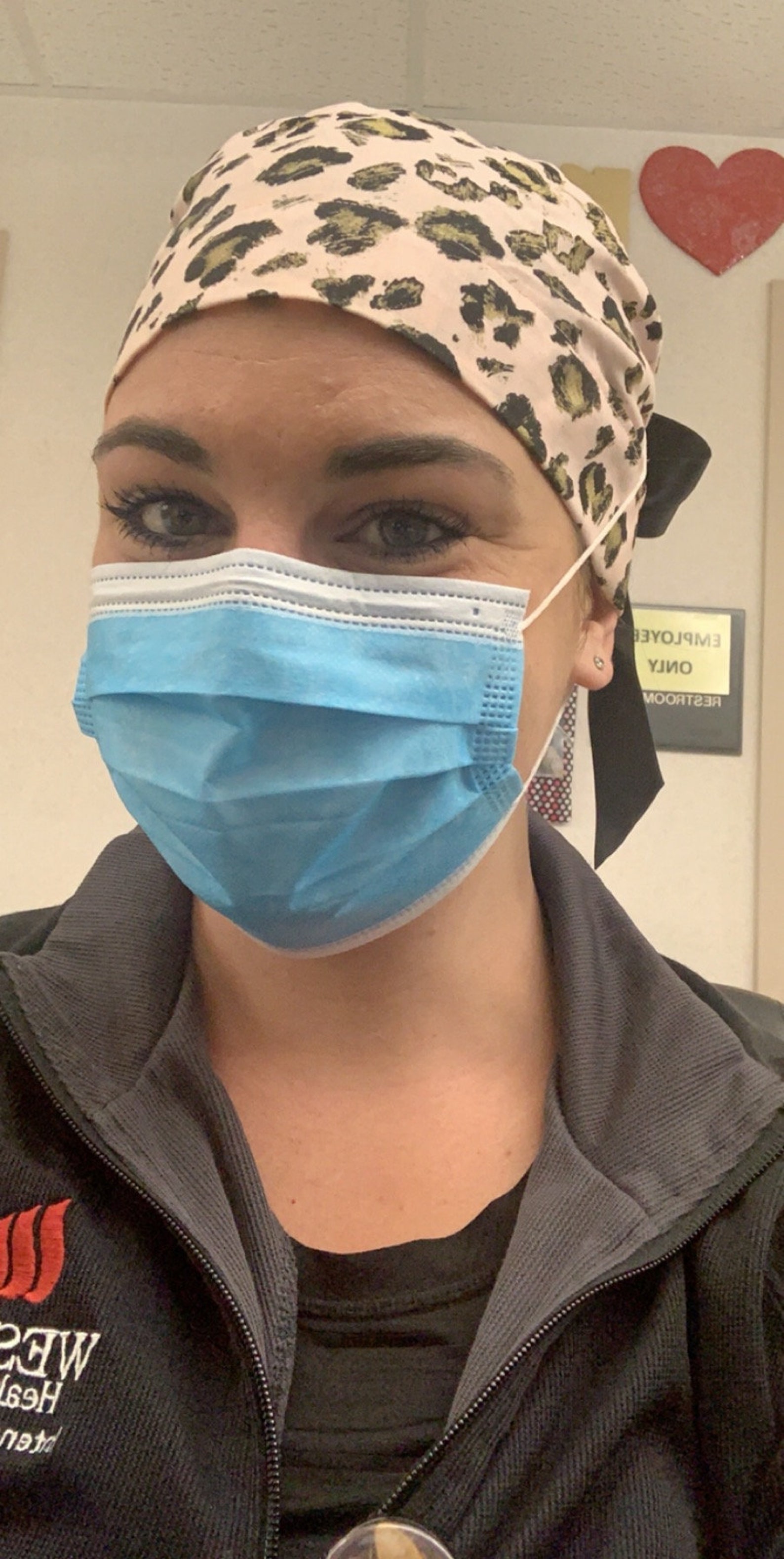 Pink Leopard Scrub Cap Scrub Hat Surgical Scrub Hat Surgery - Etsy