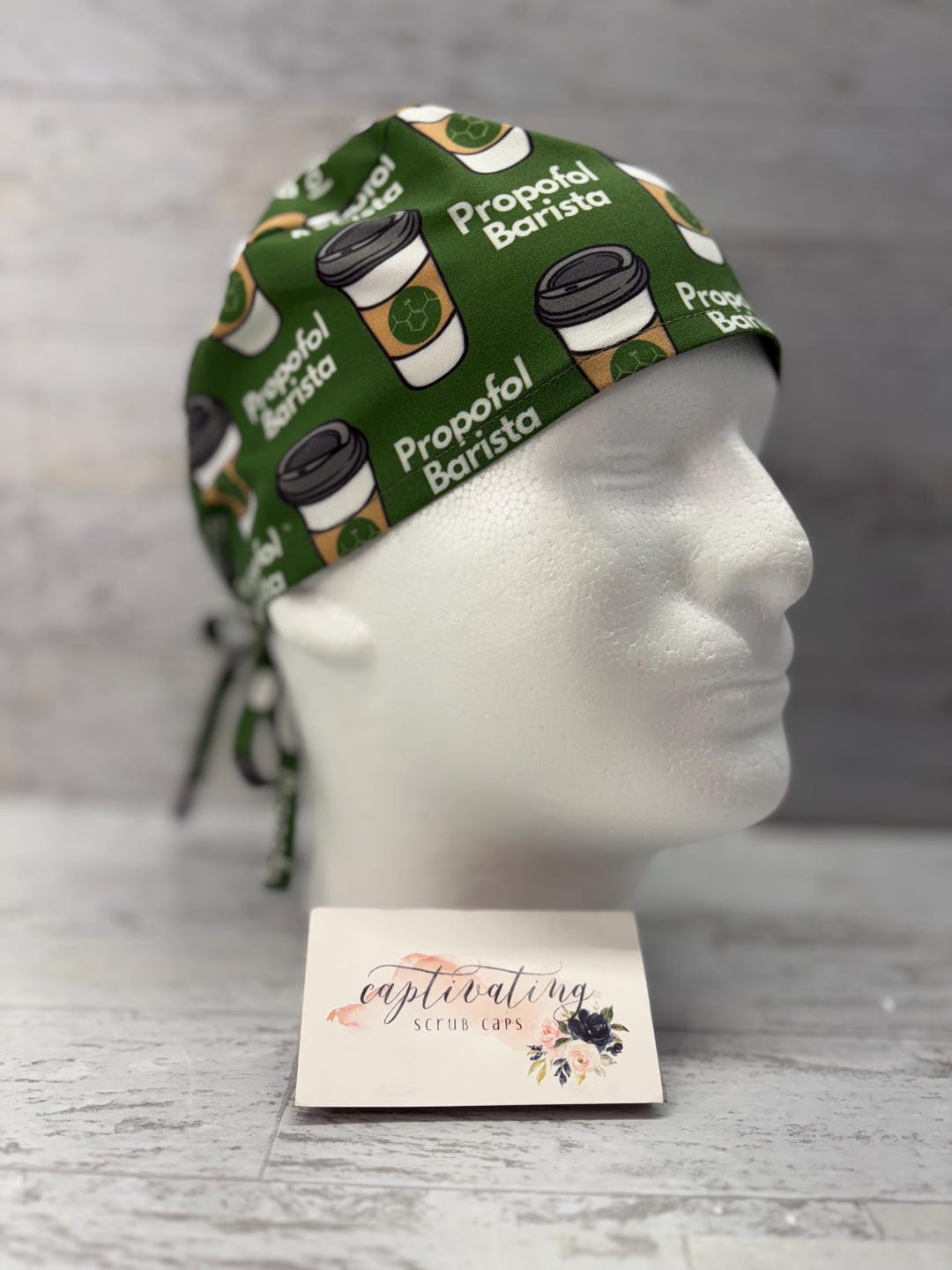 Propofol Barista Scrub Cap: Medical Humor, OR Nurse Gift - Etsy