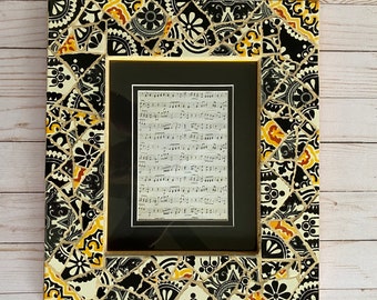 5x7 Talavera Mosaic Tile Picture Frame, Wall Art - Etsy