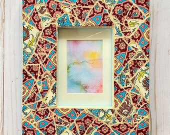 5x7 Talavera Mosaic Tile Picture Frame, Wall Art - Etsy