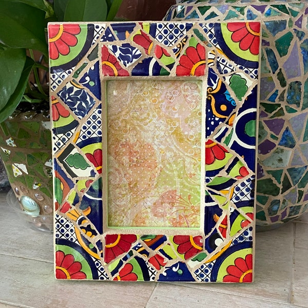 Mosaic Picture Frame - Etsy