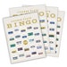 License Plate Bingo Cards, Digital Instant Printable Download - Etsy