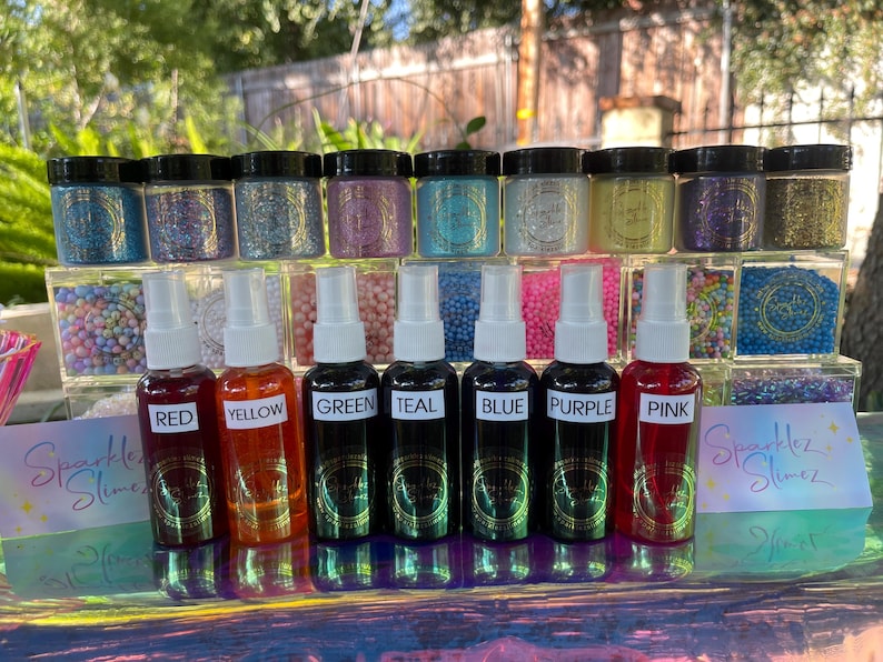 Slime Station Party Kit - Build Your Own Slime Bar Activity Bundle ...