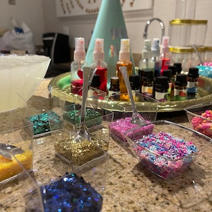 Slime Station Party Kit - Build Your Own Slime Bar Activity Bundle ...