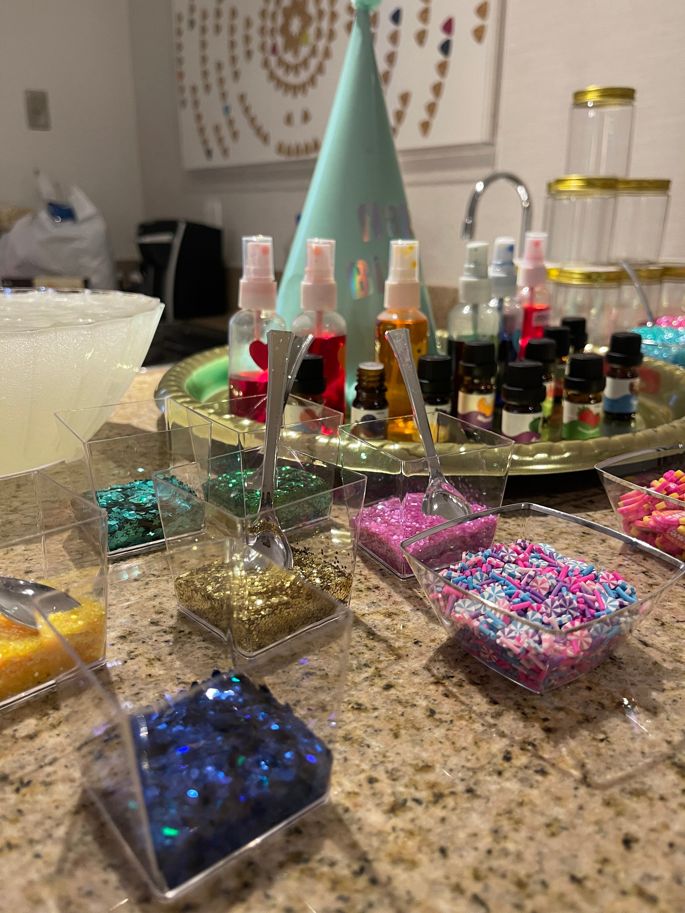 Slime Station Party Kit - Build Your Own Slime Bar Activity Bundle ...