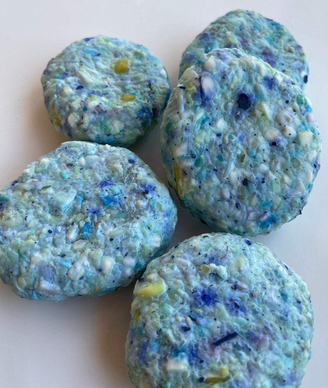 ASMR Soap Bar Blue Lagoon Recycled Soap Bar - Etsy