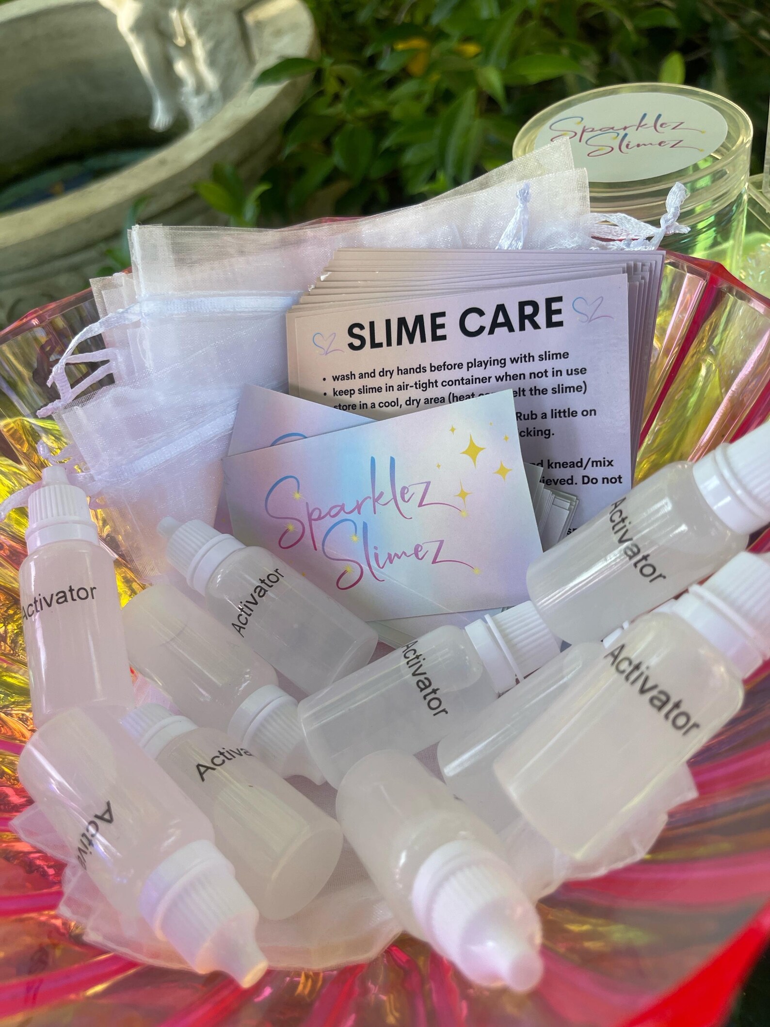 Slime Station Party Kit - Build Your Own Slime Bar Activity Bundle ...
