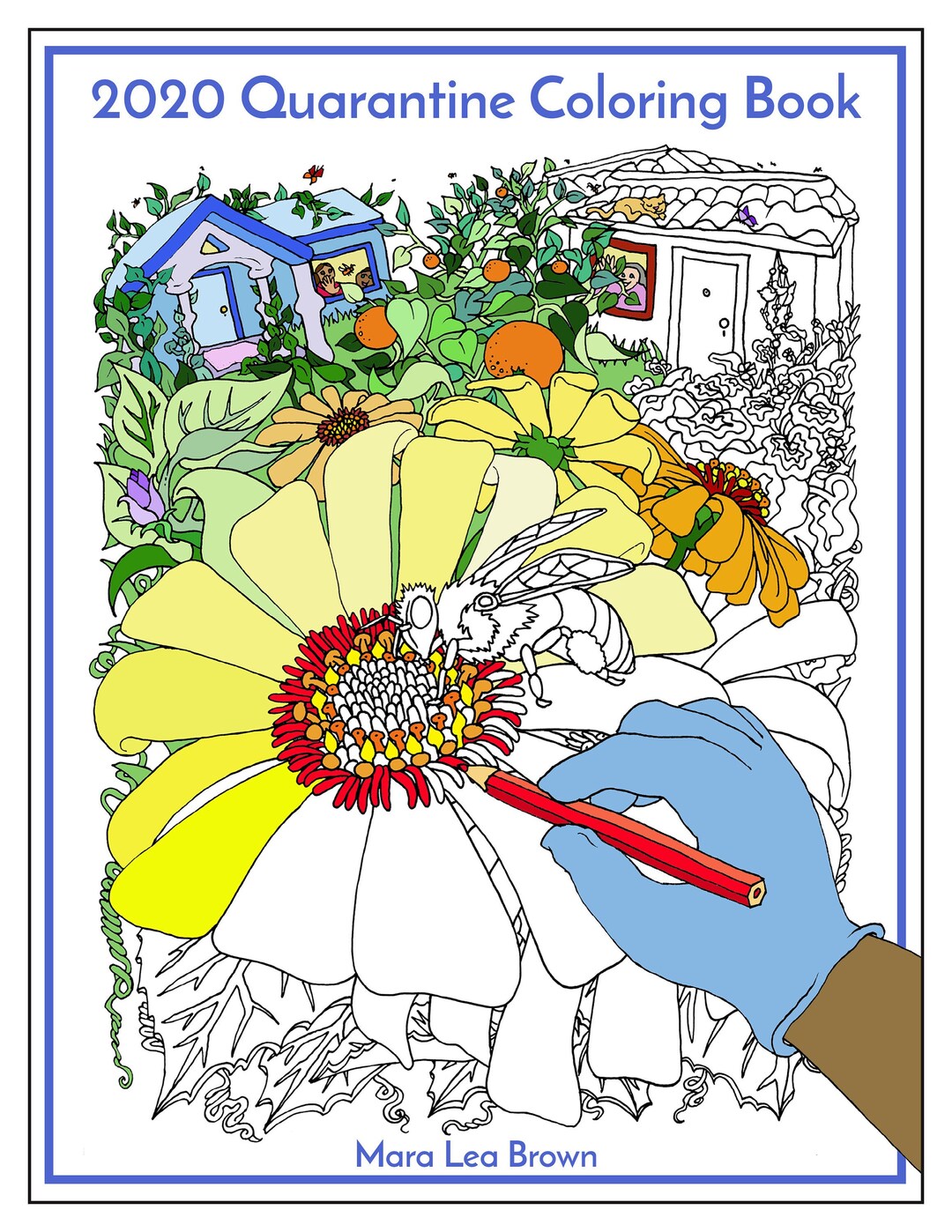 2020 Quarantine Coloring Book - Etsy UK