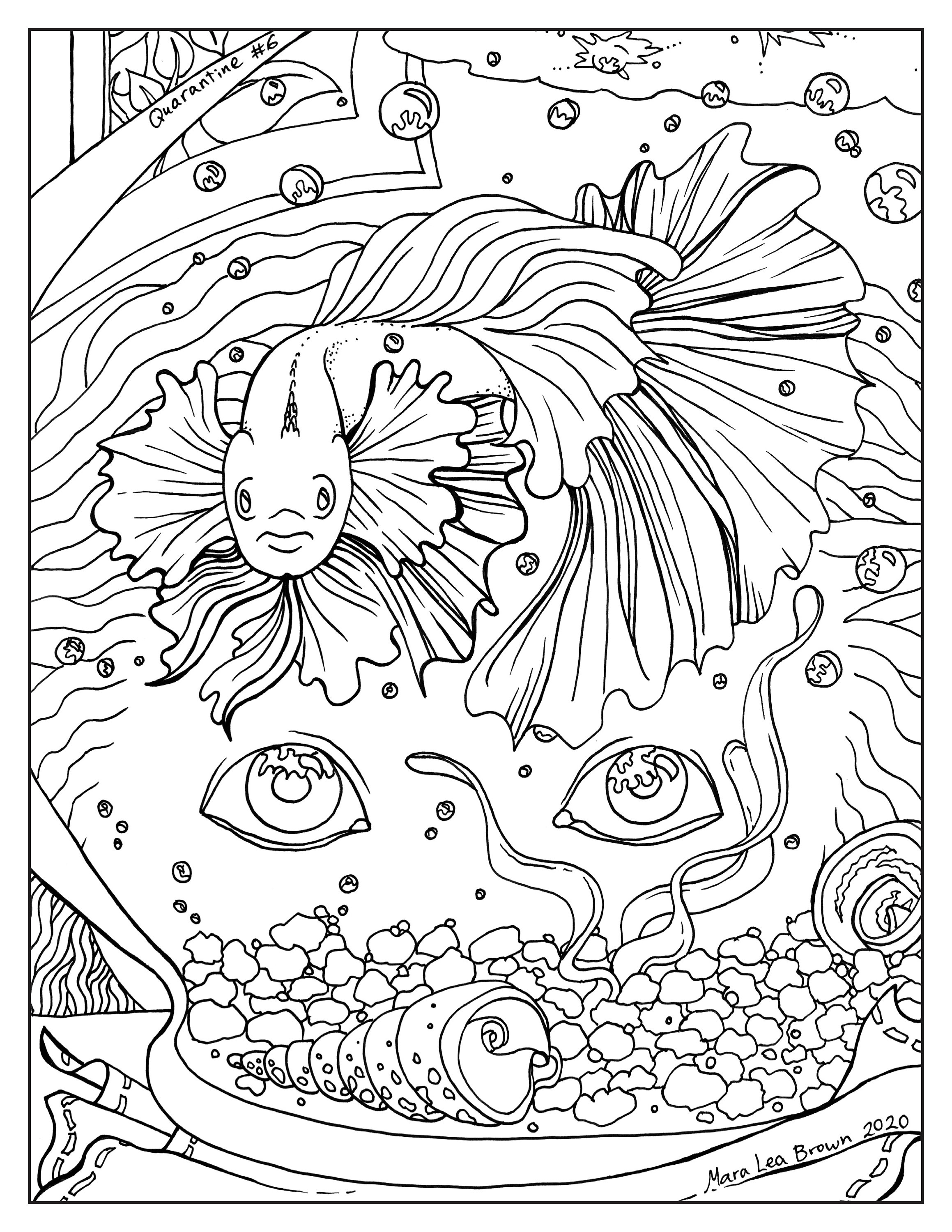 2020 Quarantine Coloring Book - Etsy UK