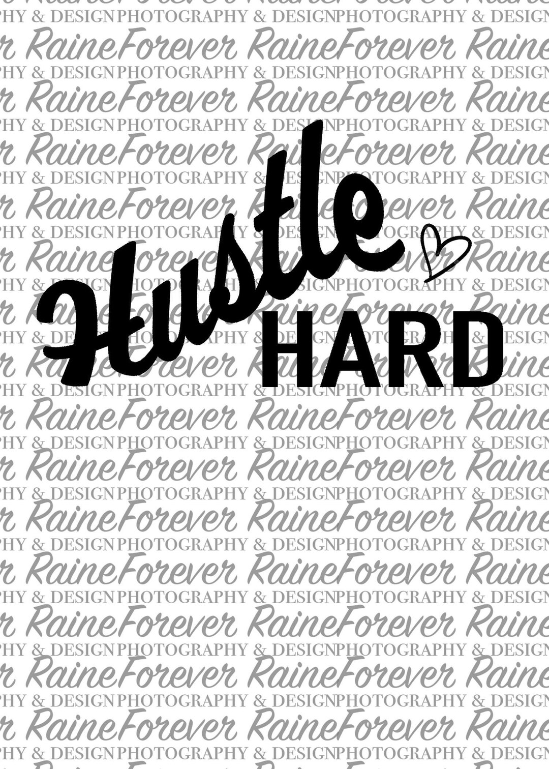 Hustle Hard SVG, JPG, PNG Digital Download - Girl Boss, Hardworking ...