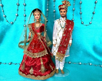 Indian Bride Barbie Doll - Etsy