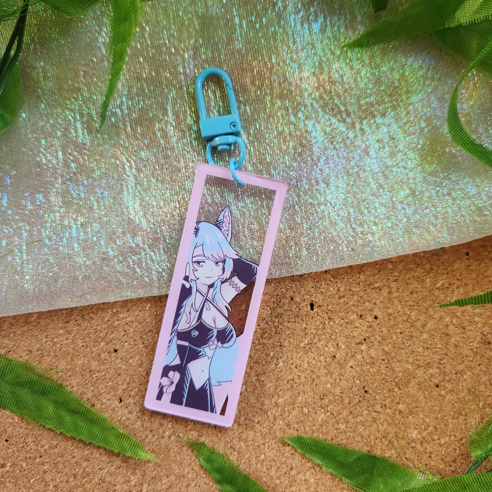 Vshojo Keychains Ironmouse, Silvervale, Nyanners - Etsy