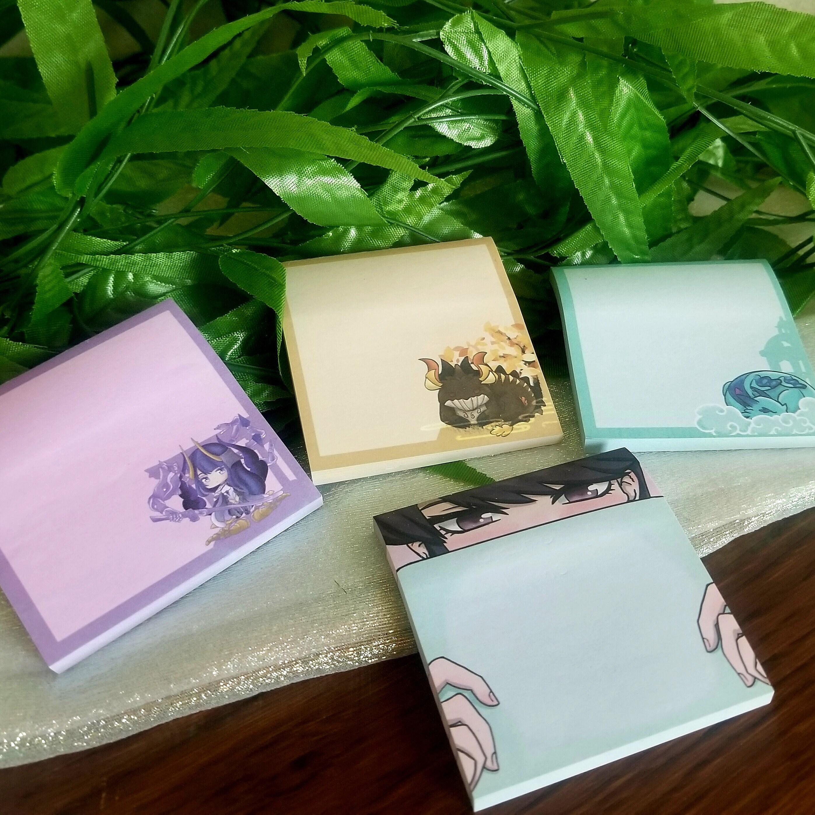 Genshin Impact and Komi Sticky Notes - Etsy