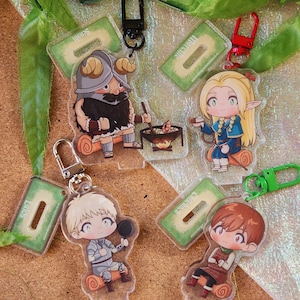 DND Adventure Anime Keychain Standee - Etsy