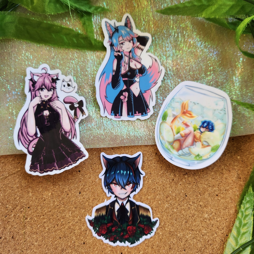 Indie Vtuber Stickers - Etsy
