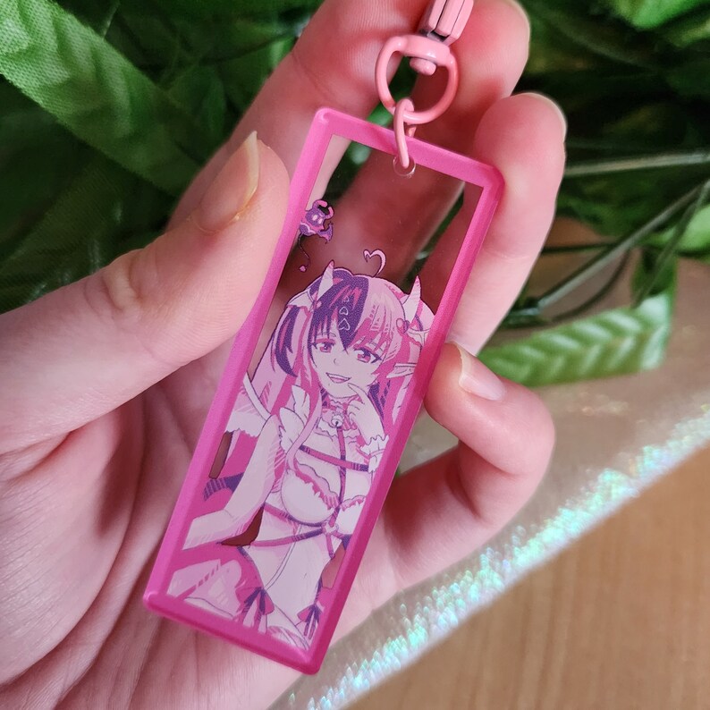 Vshojo Keychains Ironmouse Silvervale Nyanners - Etsy