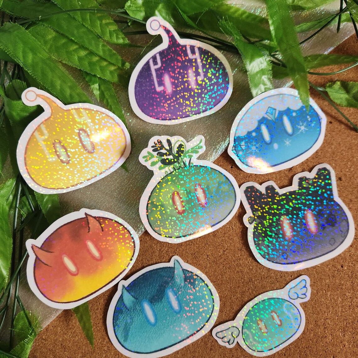 Genshin Impact Slime Stickers - Etsy