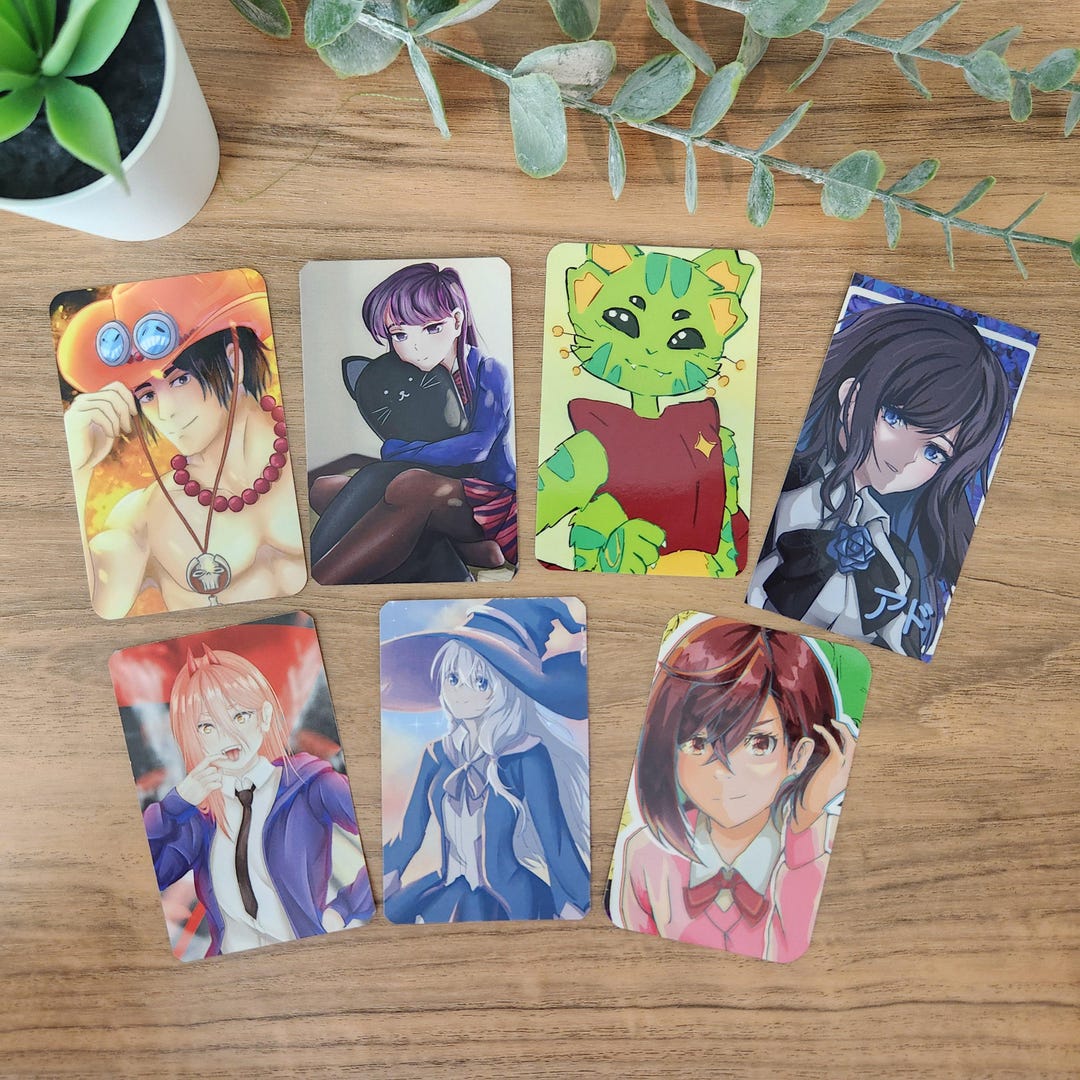 Anime Inspired Photocards - Etsy