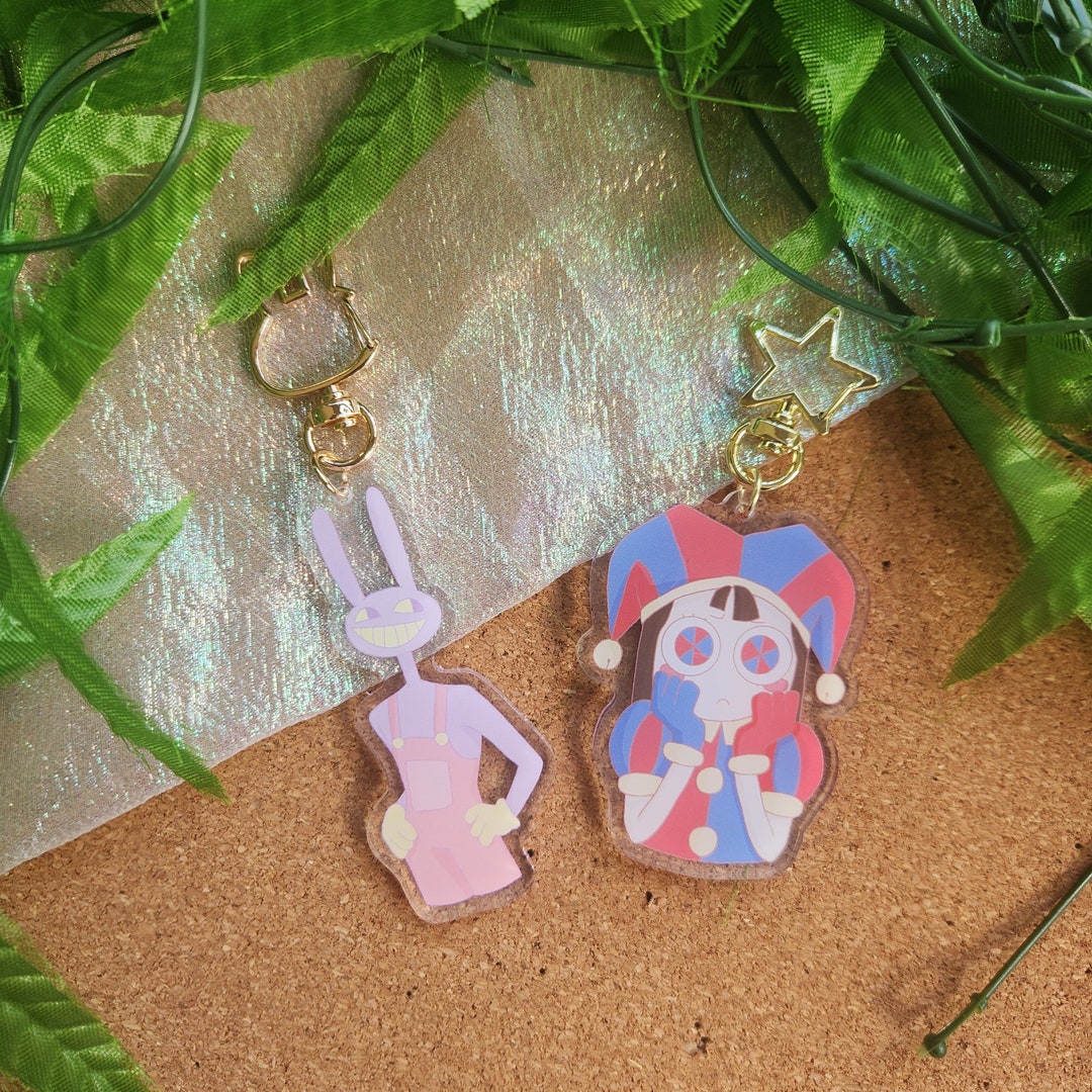 The Amazing Digital Circus Keychains - Etsy