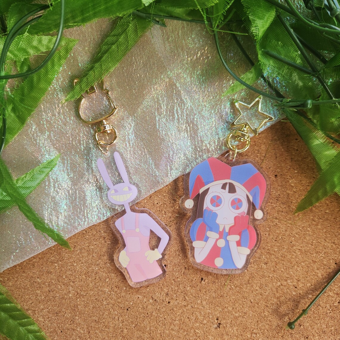 The Amazing Digital Circus Keychains - Etsy Canada