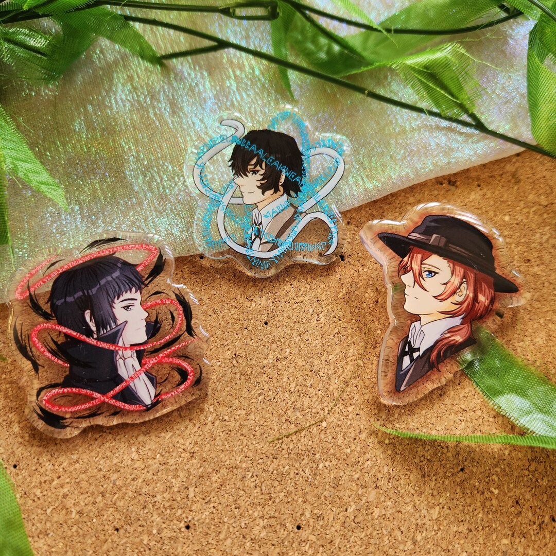 Anime Detectives Acrylic Pins - Etsy