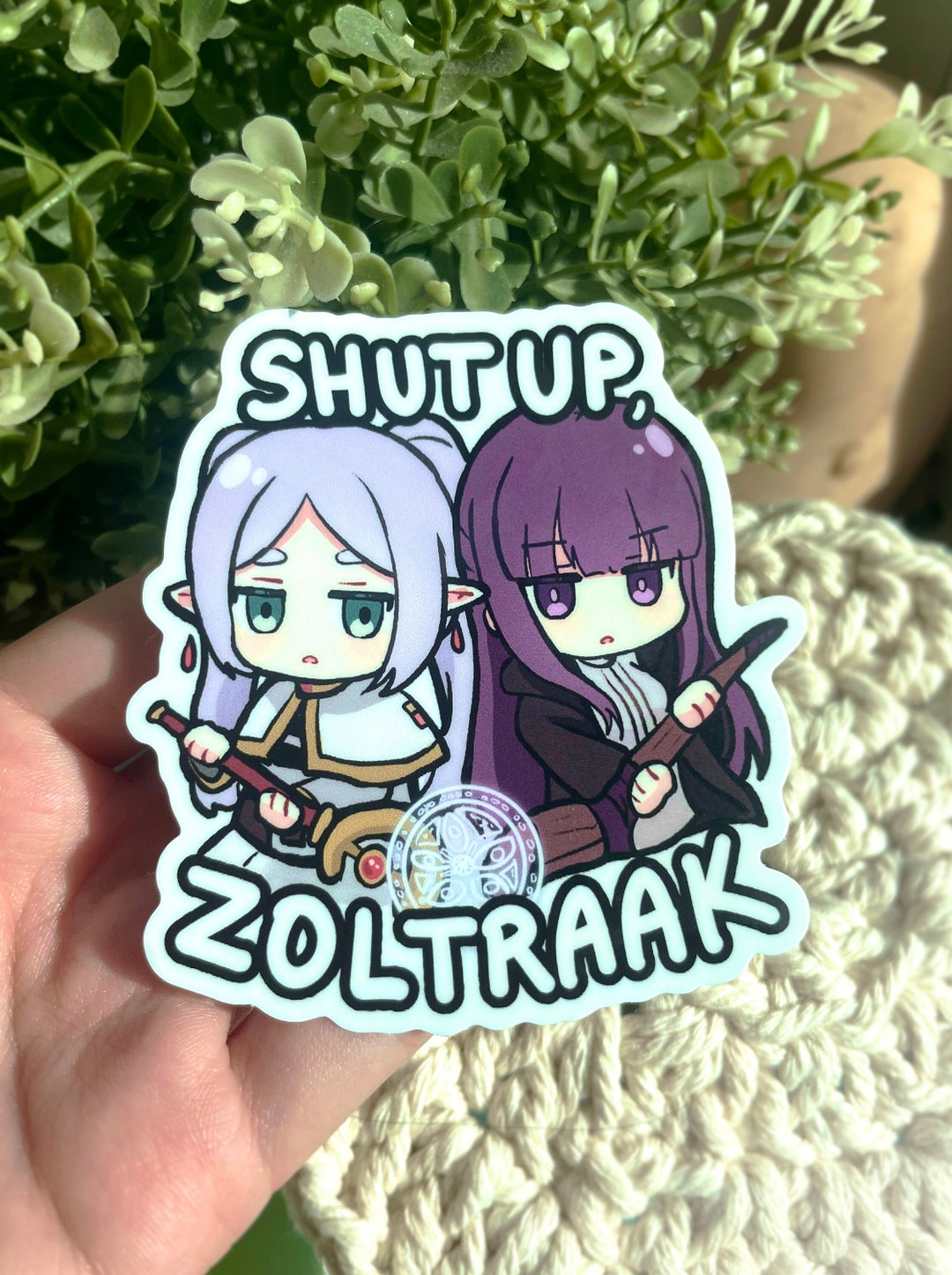 Frieren Zoltraak Sticker 3" - Etsy