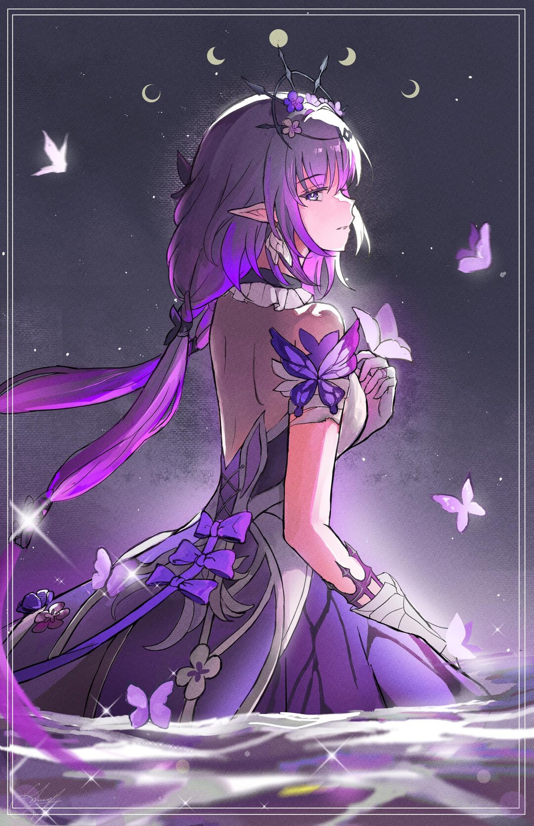 Castorice Honkai Star Rail Print 11x17" - Etsy