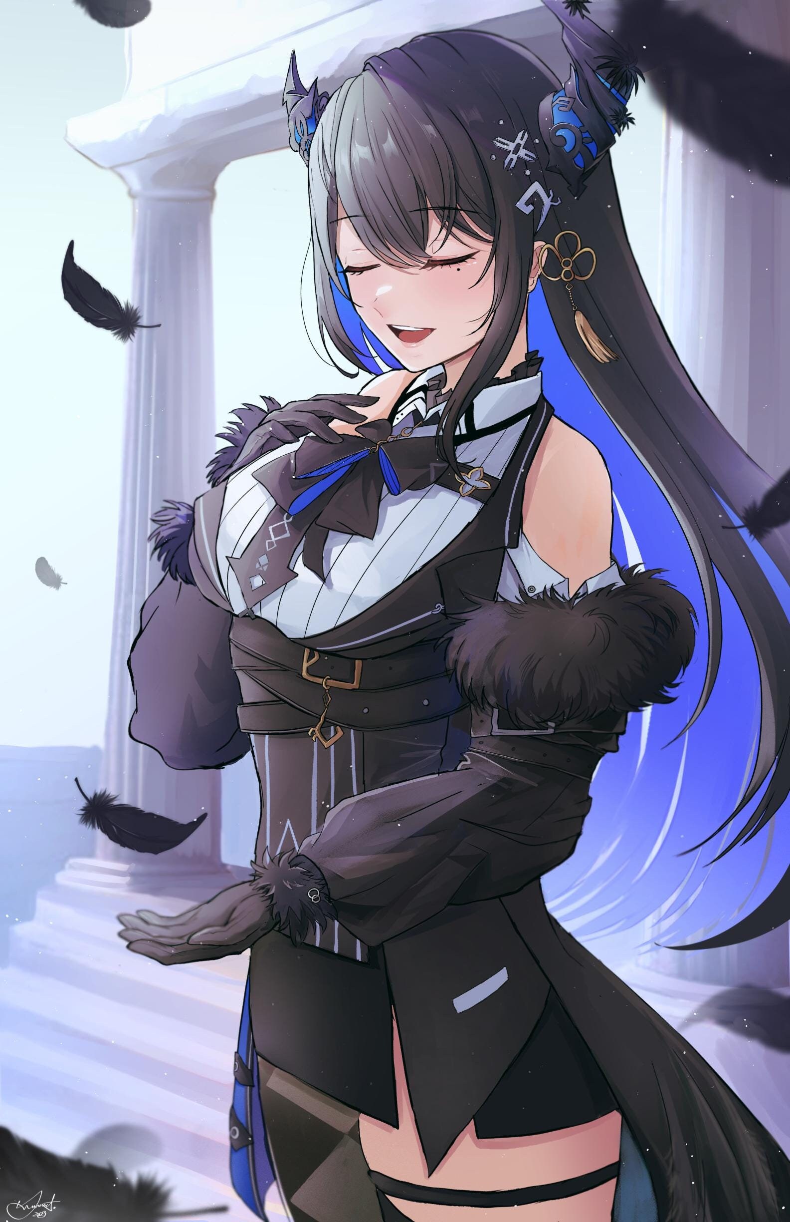 Hololive Advent Nerissa Ravencroft 11x17 Print - Etsy