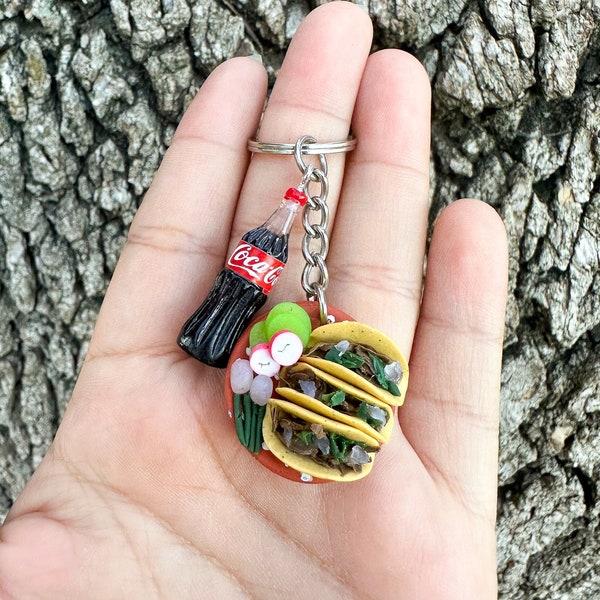 Food Keychain - Etsy