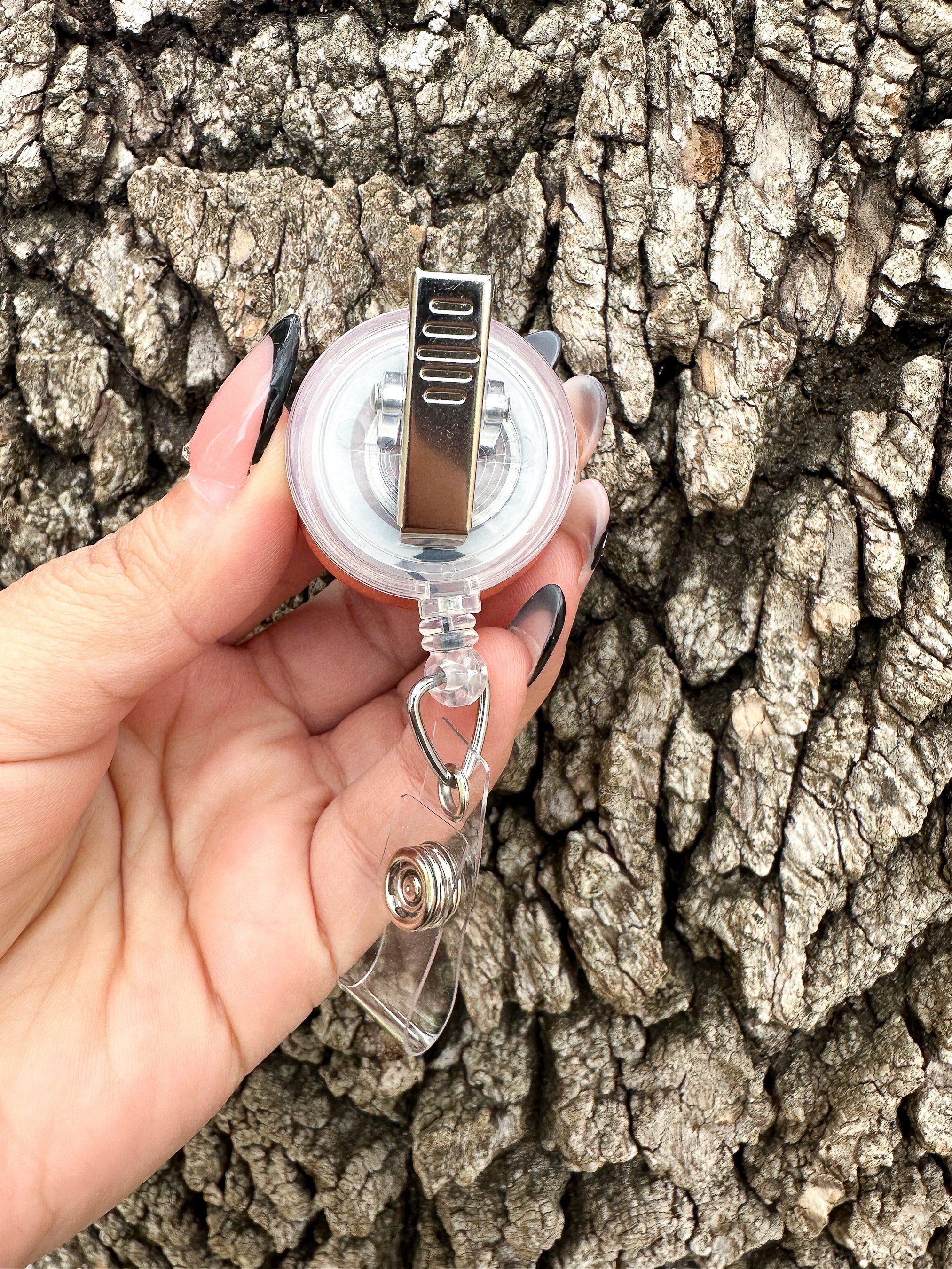 Mini Conchas With Coffee Mug Badge Reel | Mexican Pan Dulce ID Holder ...