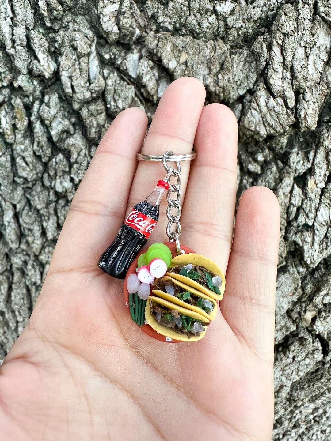 Taco Keychain | Mexican Food Keychain | Orden De Tacos Accessory ...