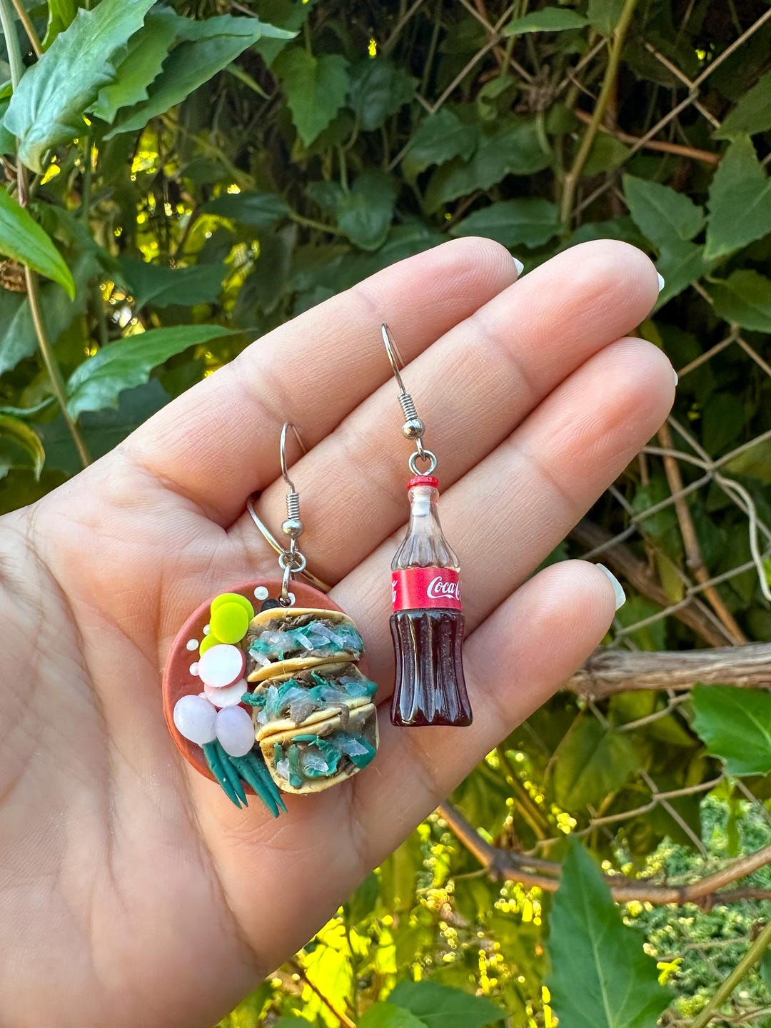 Orden De Tacos With Mexican Coke | Mexican Food Statement Jewelry ...