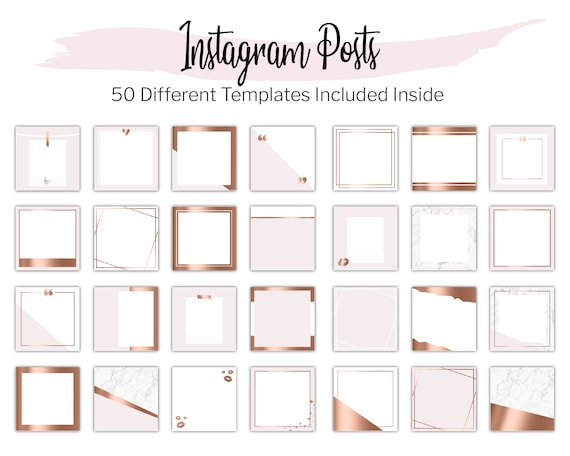 Blank Instagram Post