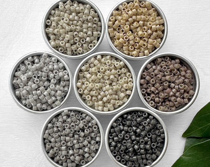 Miyuki Delica Bead Set Muted Pastel Miyuki Delica Beads Miyuki Seed ...