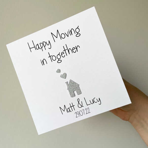 Personalised House Moving Card - Etsy UK