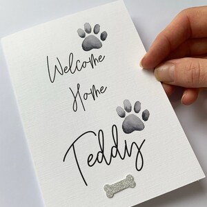 Personalised Pet Card New Puppy Card New Pet Card for Pet - Etsy