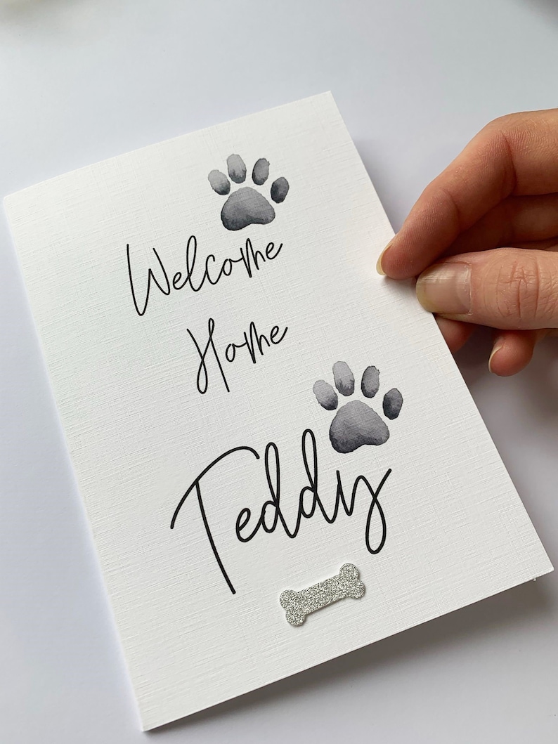 Personalised Pet Card New Puppy Card New Pet Card for Pet - Etsy