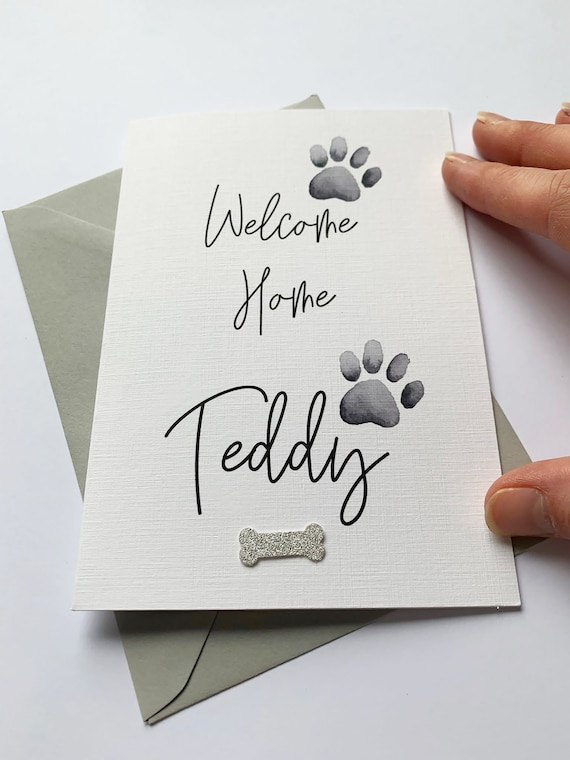 Personalised Pet Card New Puppy Card New Pet Card for Pet | Etsy