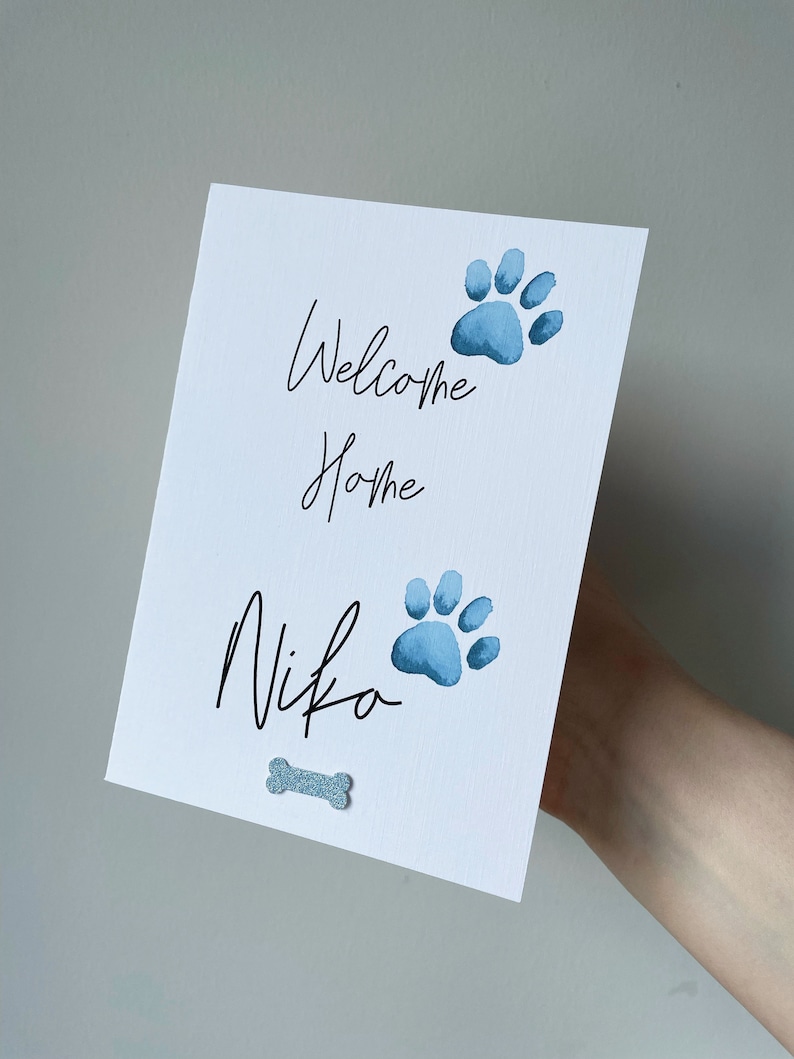 Personalised Pet Card New Puppy Card New Pet Card for Pet - Etsy