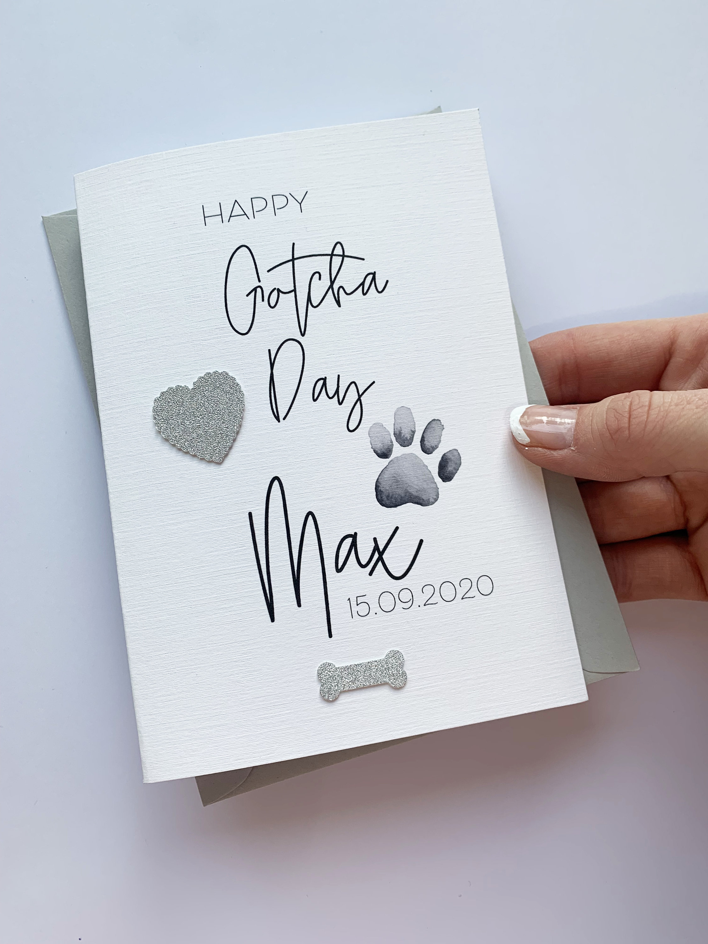 Personalized Gotcha Day Card: Pet Adoption Celebration - Etsy