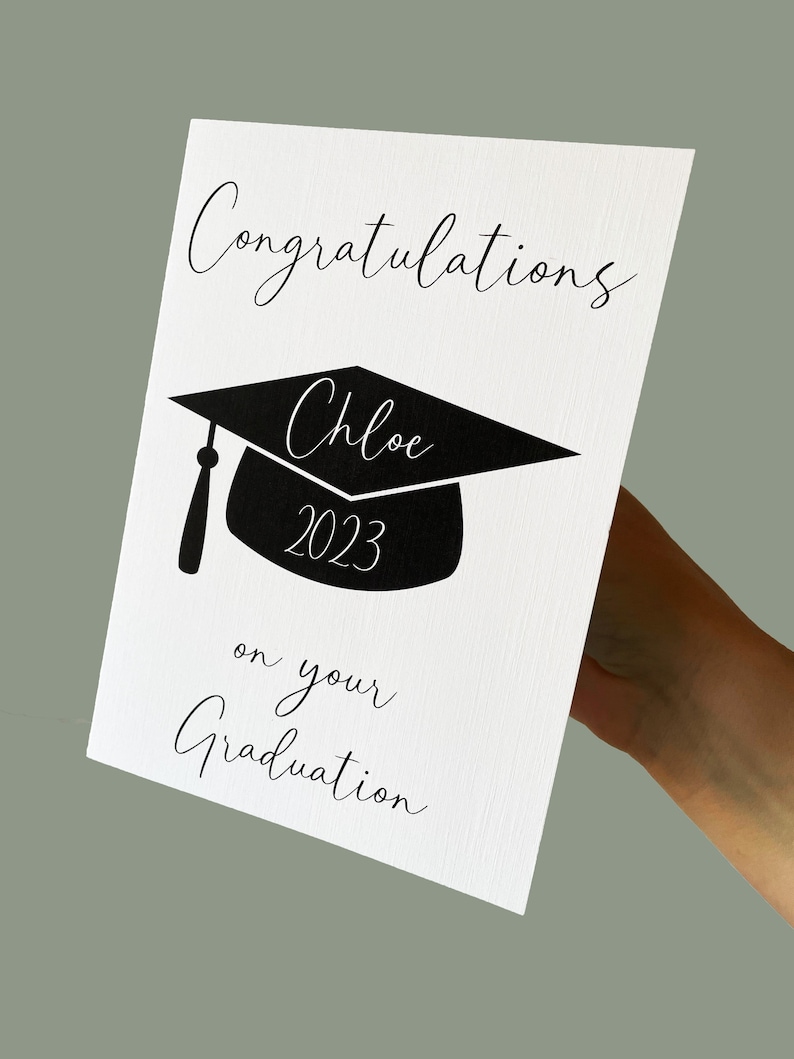 Graduation Card Congratulations on Your Graduation - Etsy