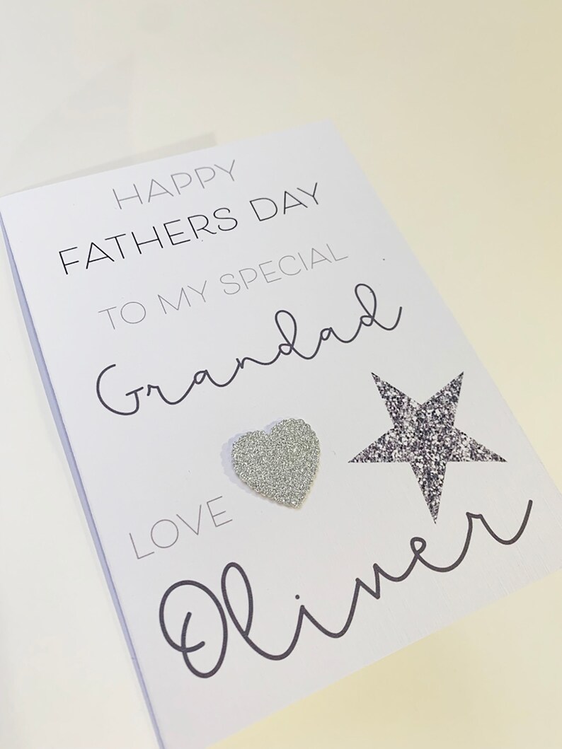 Fathers Day Card for Grandad Card for Granddad Fathers Day | Etsy