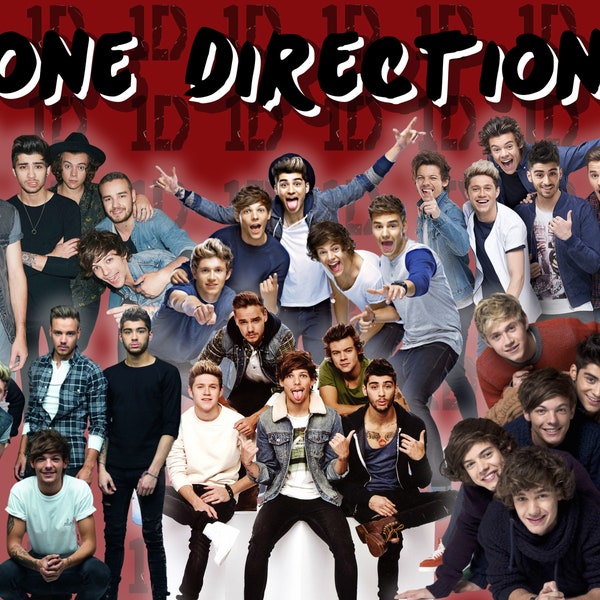 One Direction Decor - Etsy