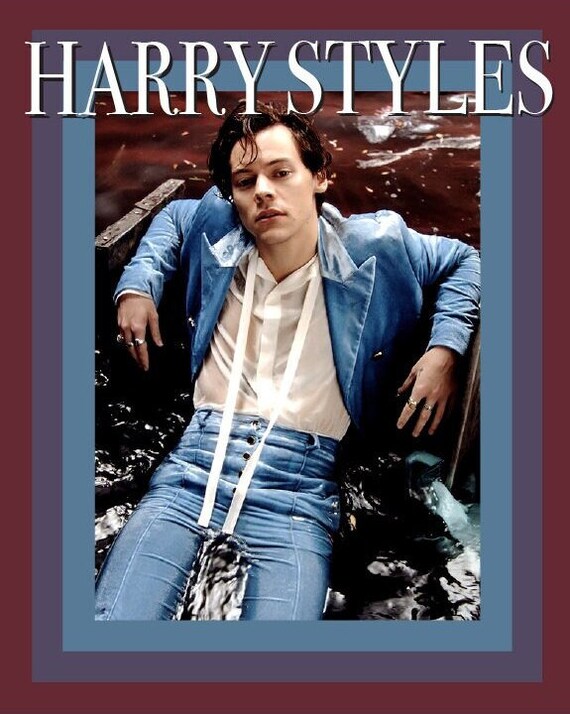 Harry Styles HS1 Photoshoot Print | Etsy