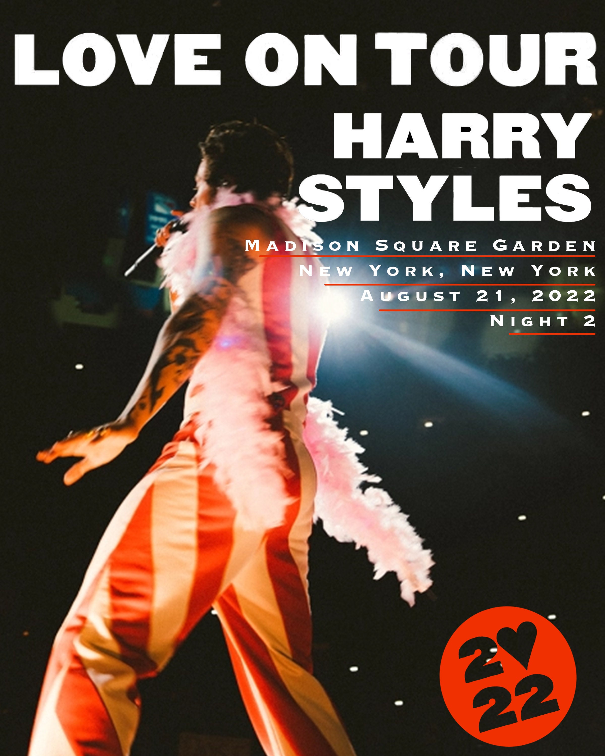 Harry Styles Poster 2022