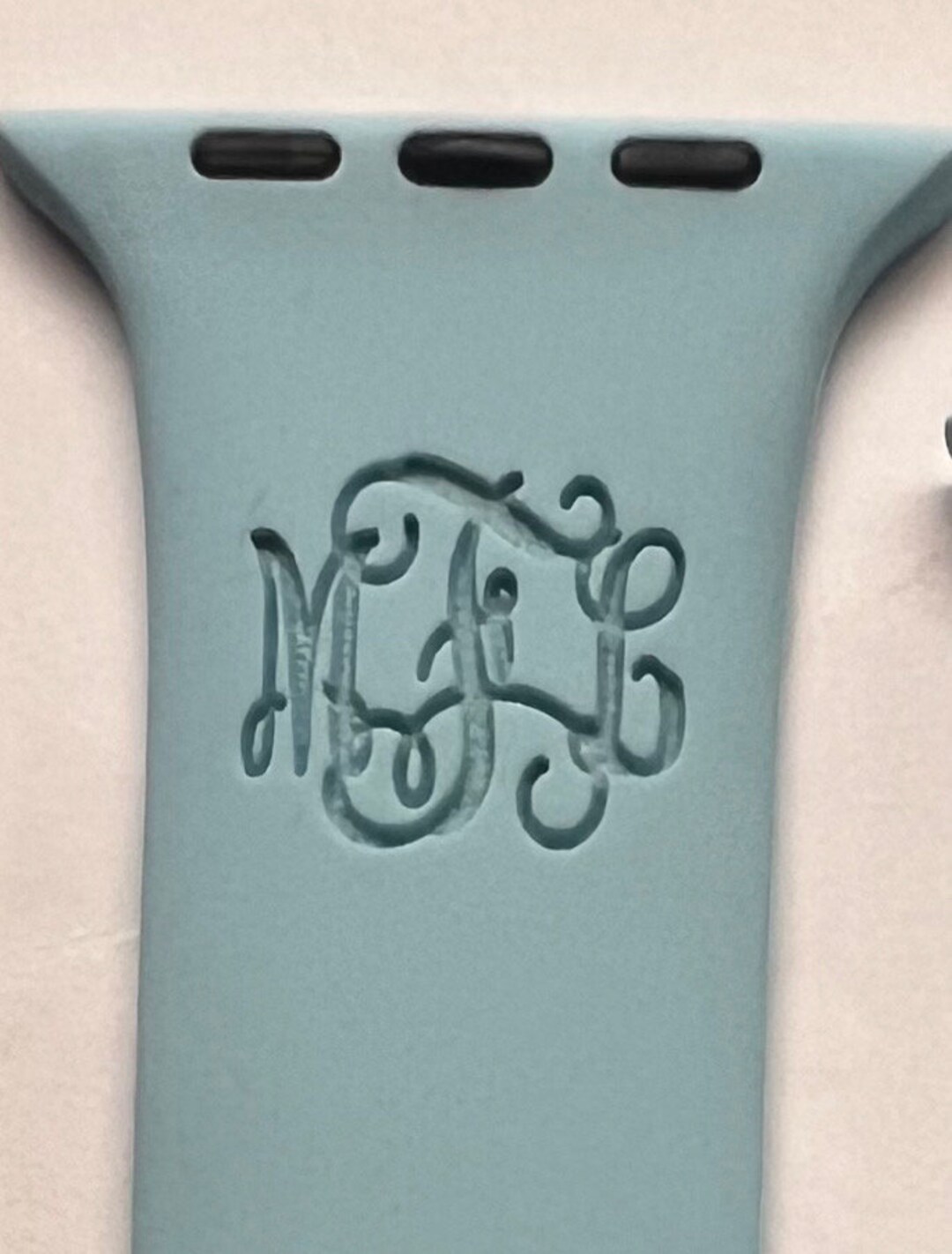 Laser Engraved Silicone Watch Band With Your Initials No Hidden Costs ...
