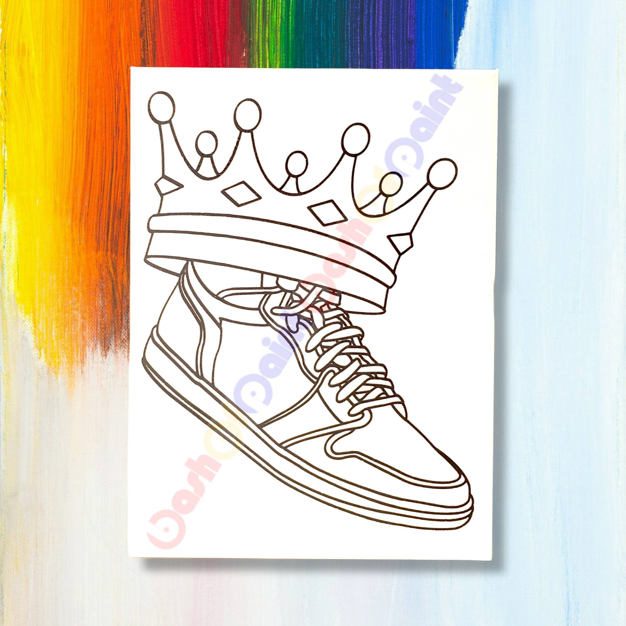 Couples Date Night Box Predrawn Canvas Adult DIY Paint Sip | Etsy